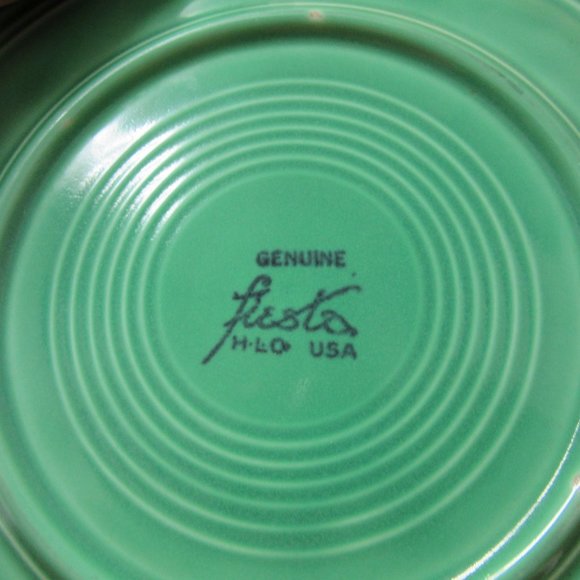 Fiesta | Dining | Vintage Fiesta Green Plate | Poshmark